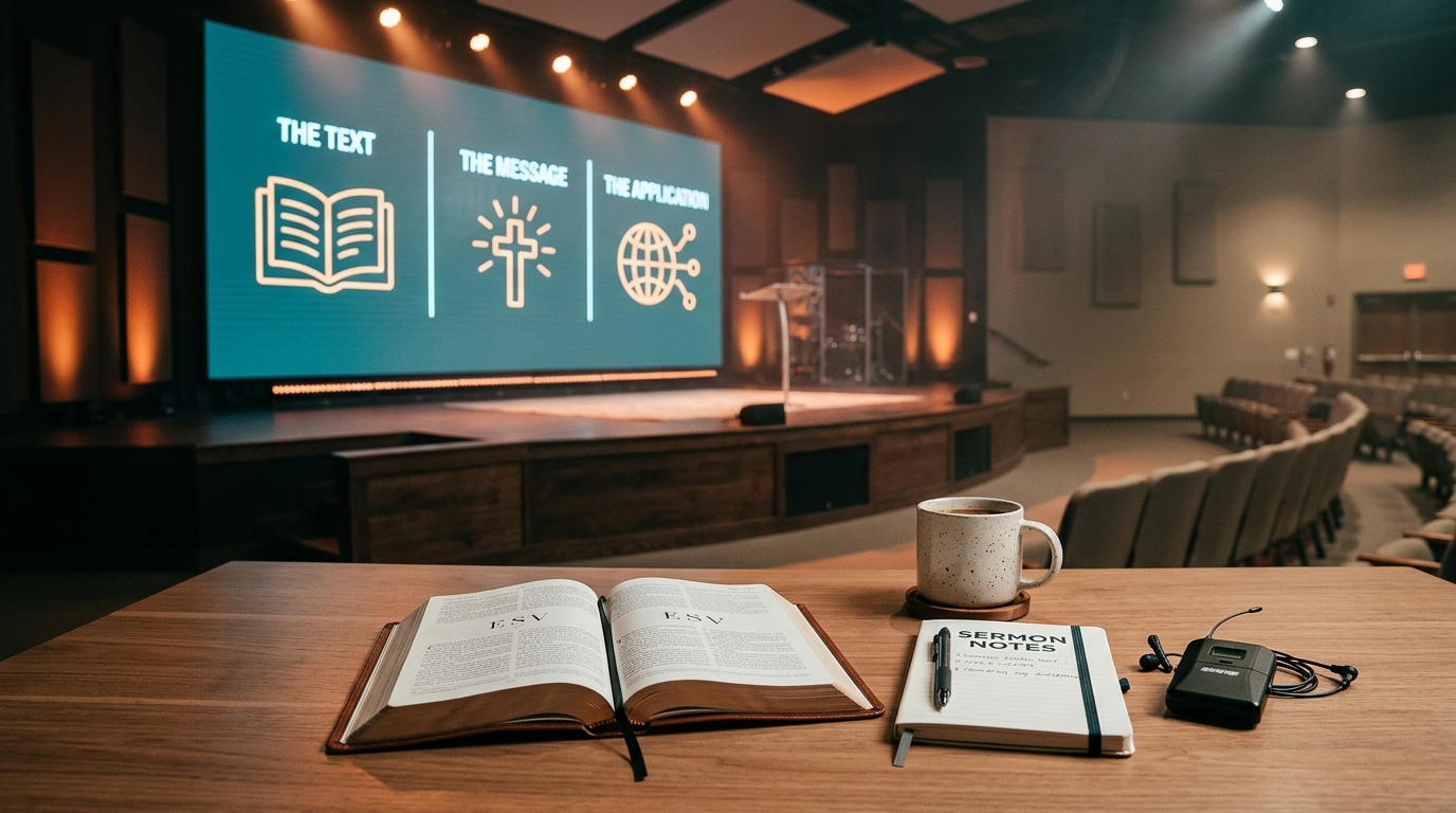 Three-Point Sermon Structure: A Pastor's Guide to Organization